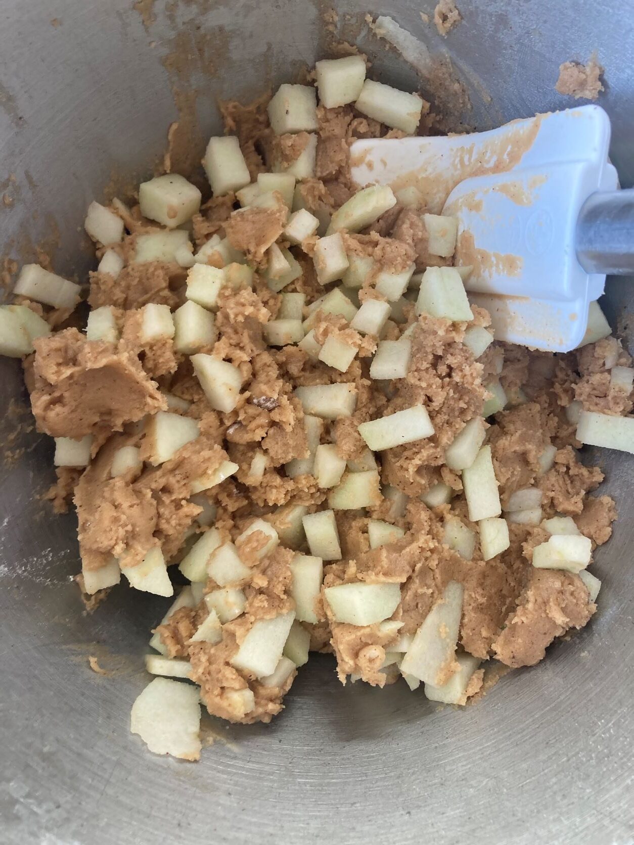 Homemade Spiced Toffee and Apple Cookies - Blessed of Both Mama